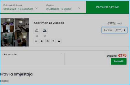 Upute za goste - Jadrano.com